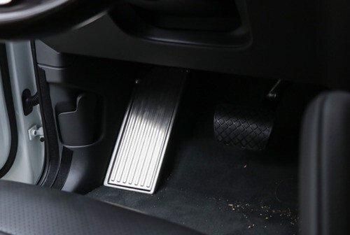 For Porsche Cayenne 2018-2022 Silver Steel Car Footrest Pad Pedal Cover ...