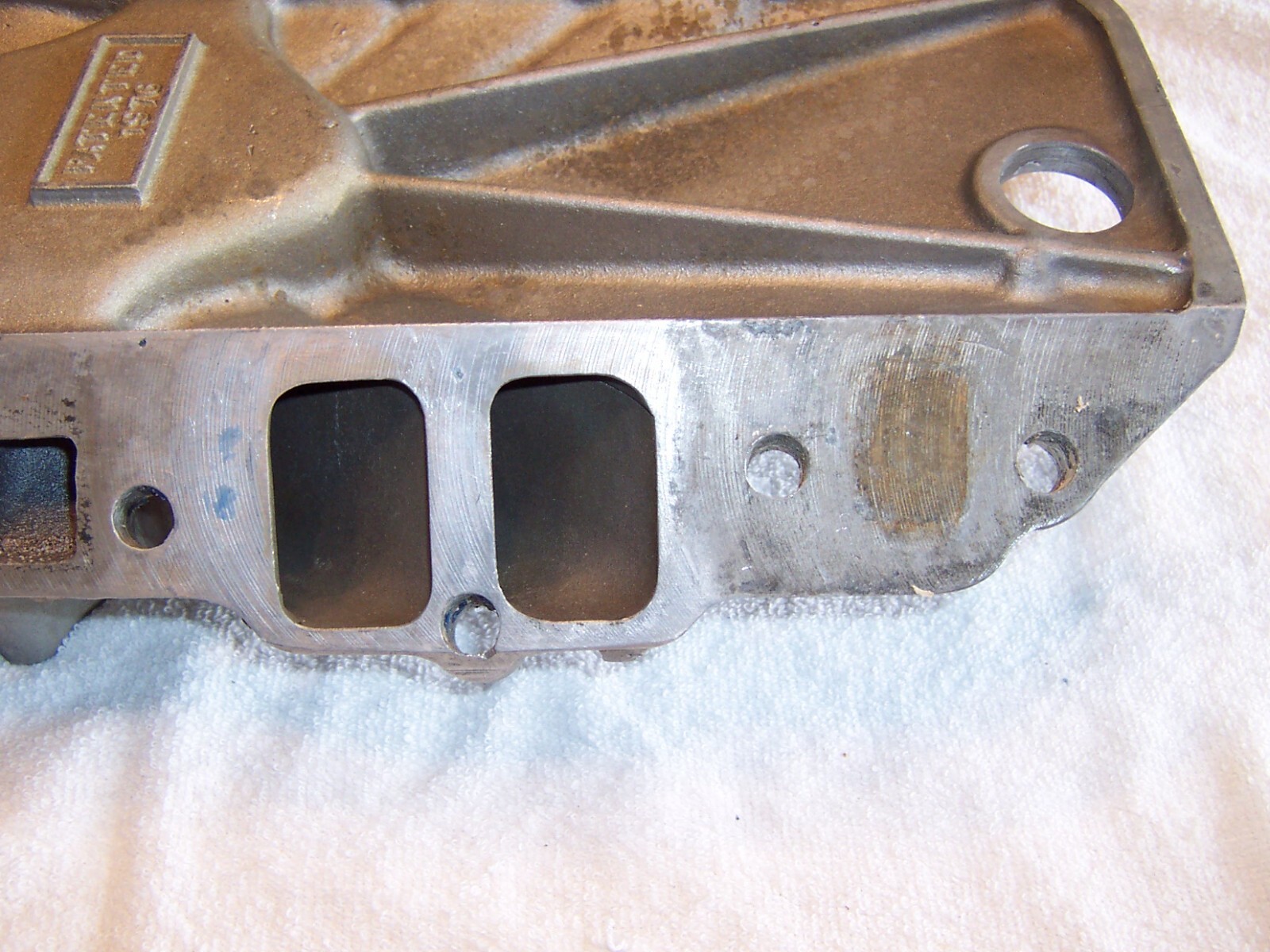 Vintage 70's, Edelbrock Torker 2 - R big block Chevy intake manifold ...