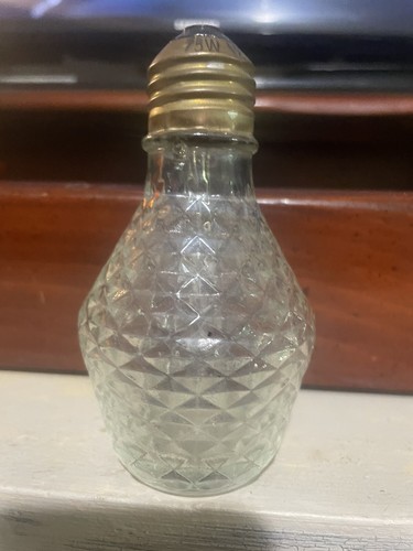Vintage Decorative Crystal Light Bulb, Sylvania MB 19 Brilliant White ...