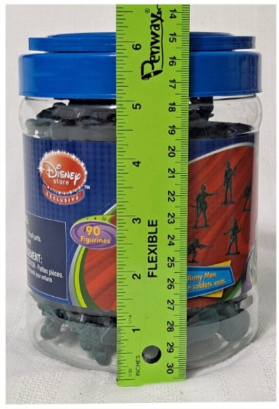 New Disney Store exclusive Pixar Toy Story Bucket O Soldiers Green Army ...