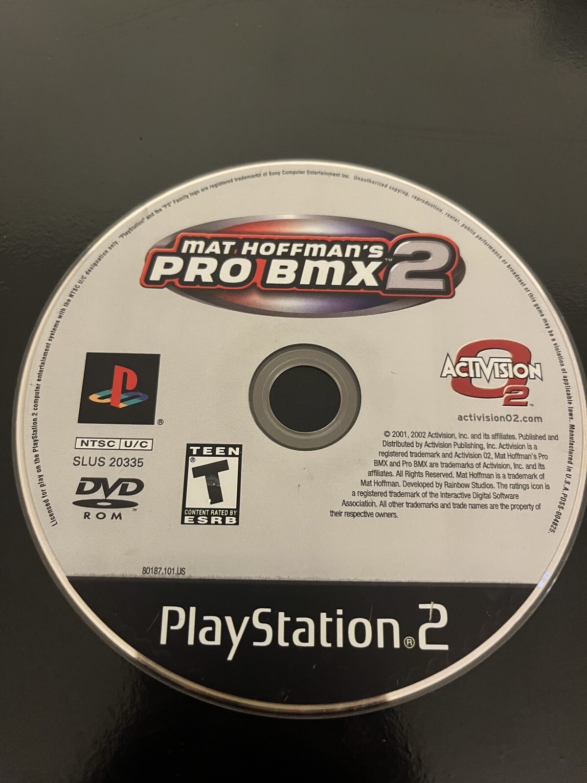 Mat Hoffman's Pro BMX 2 (PlayStation 2 PS2) NO TRACKING - DISC ONLY #28 ...