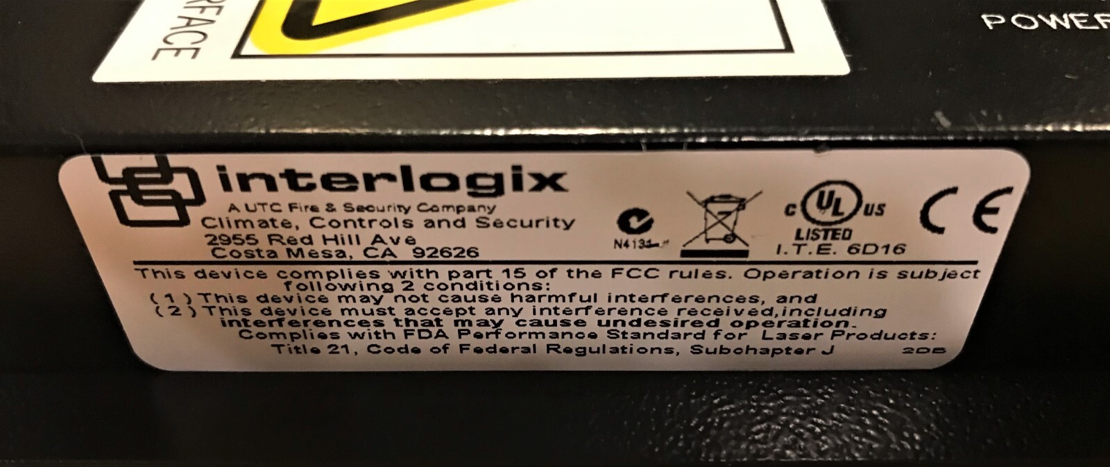 Simplex 4190-9012 Fire Alarm Control Panel FACP Remote Fiber Audio ...