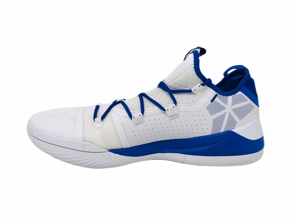 Nike Kobe AD Exodus TB Mens Size 16.5 White Blue Lakers Bryant Mamba ...