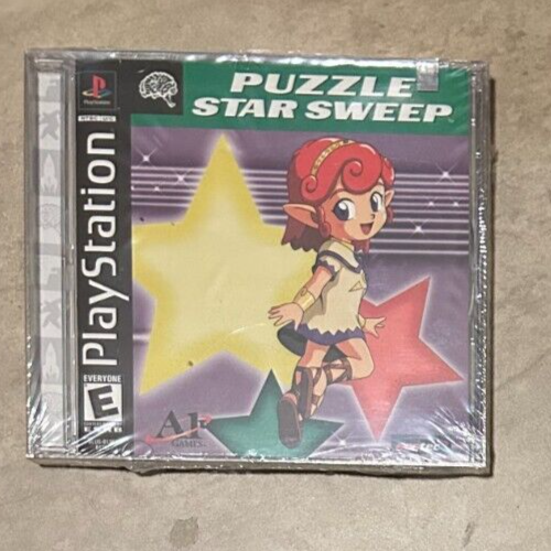 Puzzle Star Sweep NEW factory sealed PlayStation 1 PSX PS1 93992071608 ...