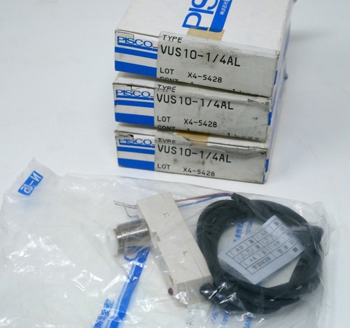 PISCO VUS10-1/4AL Negative Pressure Sensor (-14.7 in Hg) 1/4" Normal ...