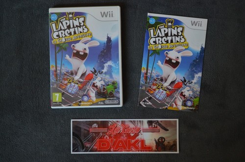The Lapins Crétins La Grosse Aventure complet sur Nintendo Wii - FR ...