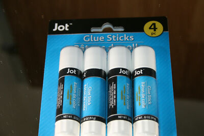 NEW Jot 4 Piece Glue Sticks .32 Ounces Each FREE SHIPPING | eBay
