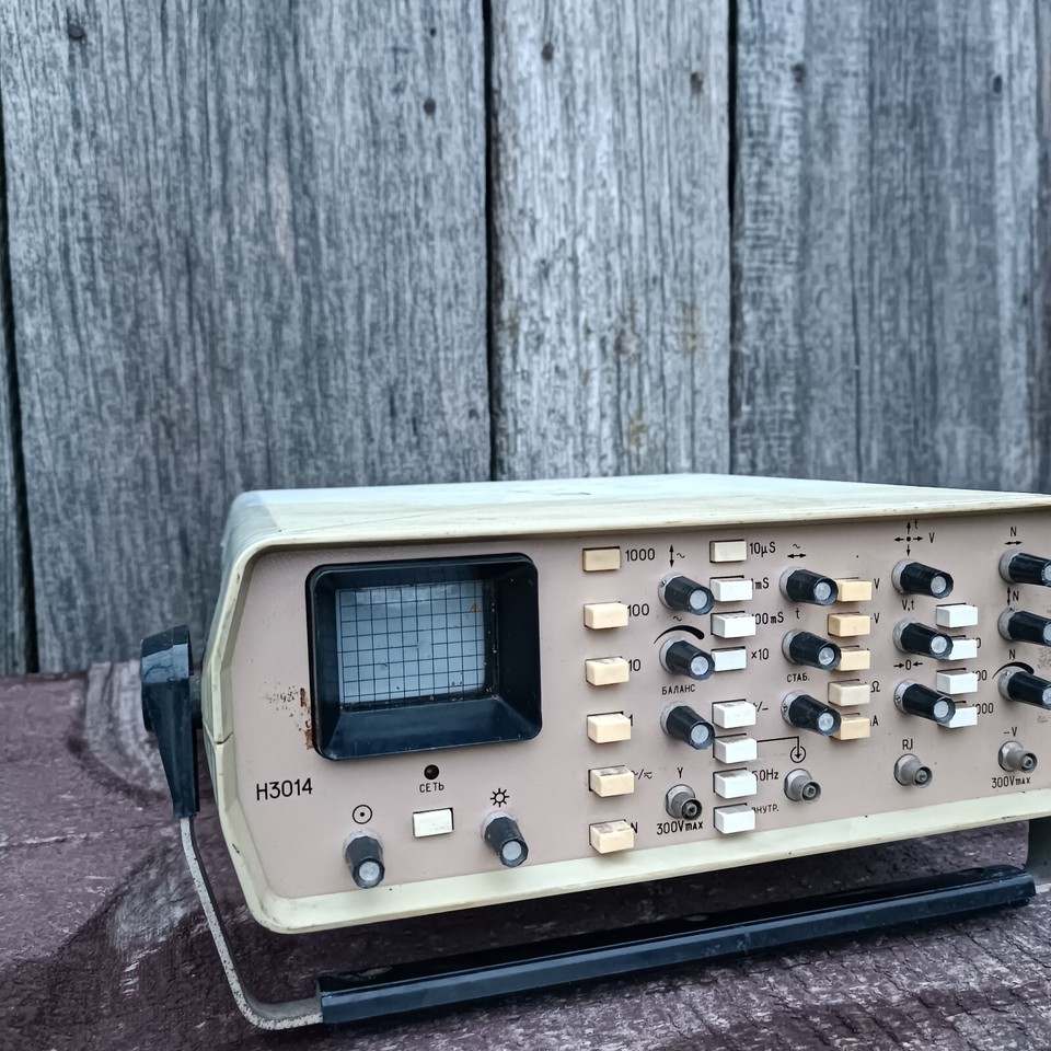 Soviet vintage oscilloscope H 3014 50 Mhz HAM Radio USSR Works! | eBay