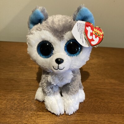 Ty Baby Beanie Boos #10 Slush The Husky Dog - 6 Inch Plush Toy ...