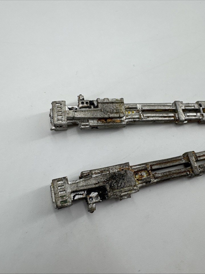 Warhammer 40K TAU 2x RAILGUN metal bit miniature Broadside Kill Team ...