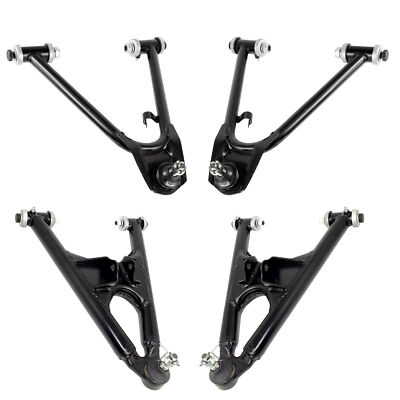 Front Lower & Upper A-Arms for Yamaha Raptor 350 YFM350R YFM 350R 2004 ...