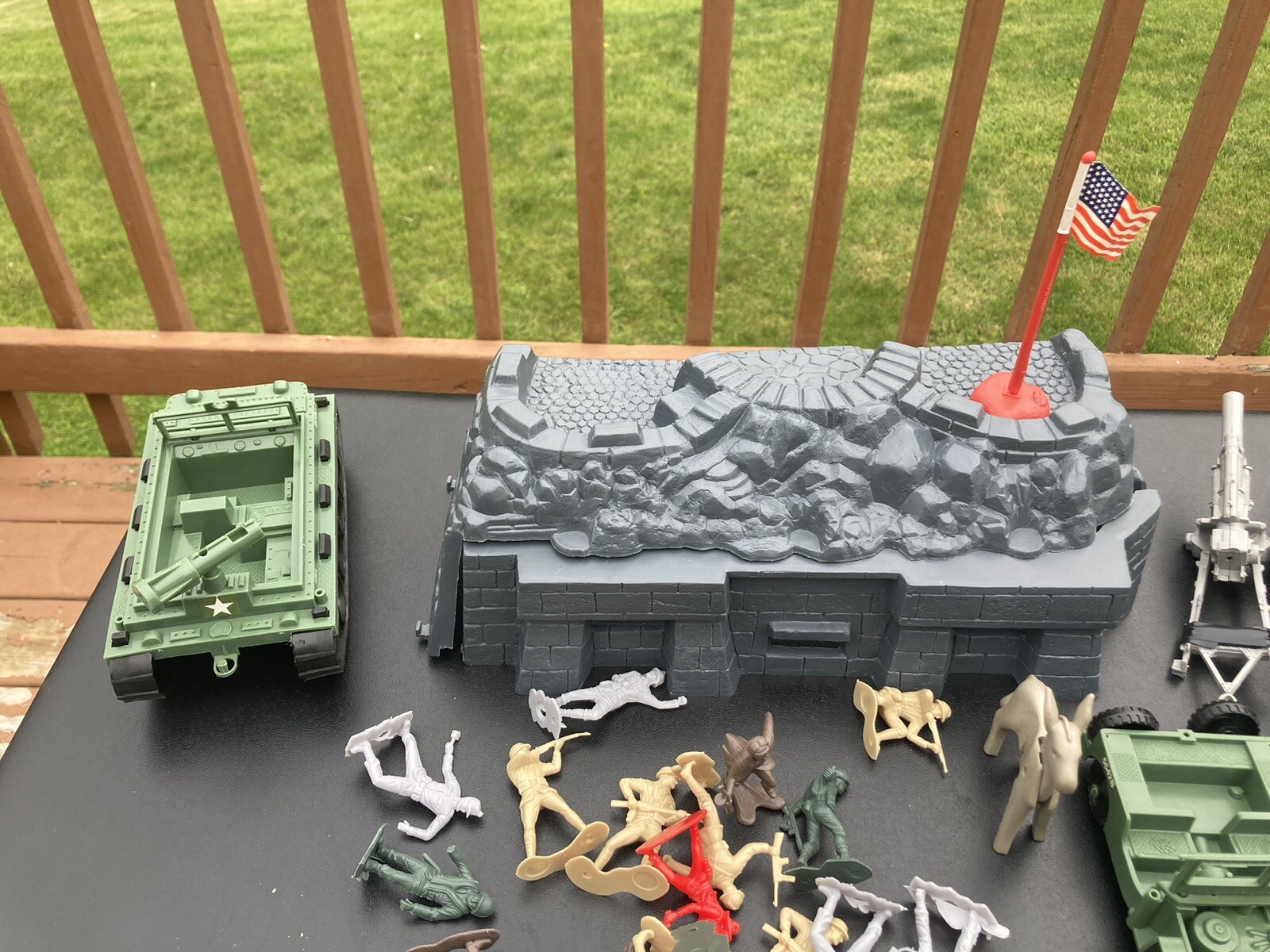 Marx Commerative BATTLEGROUND Playset 4113 W/ Original Box | eBay