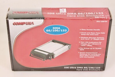 COMPUSA IDE ULTRA DMA 66/100/133 Hard Drive Enclosure | eBay