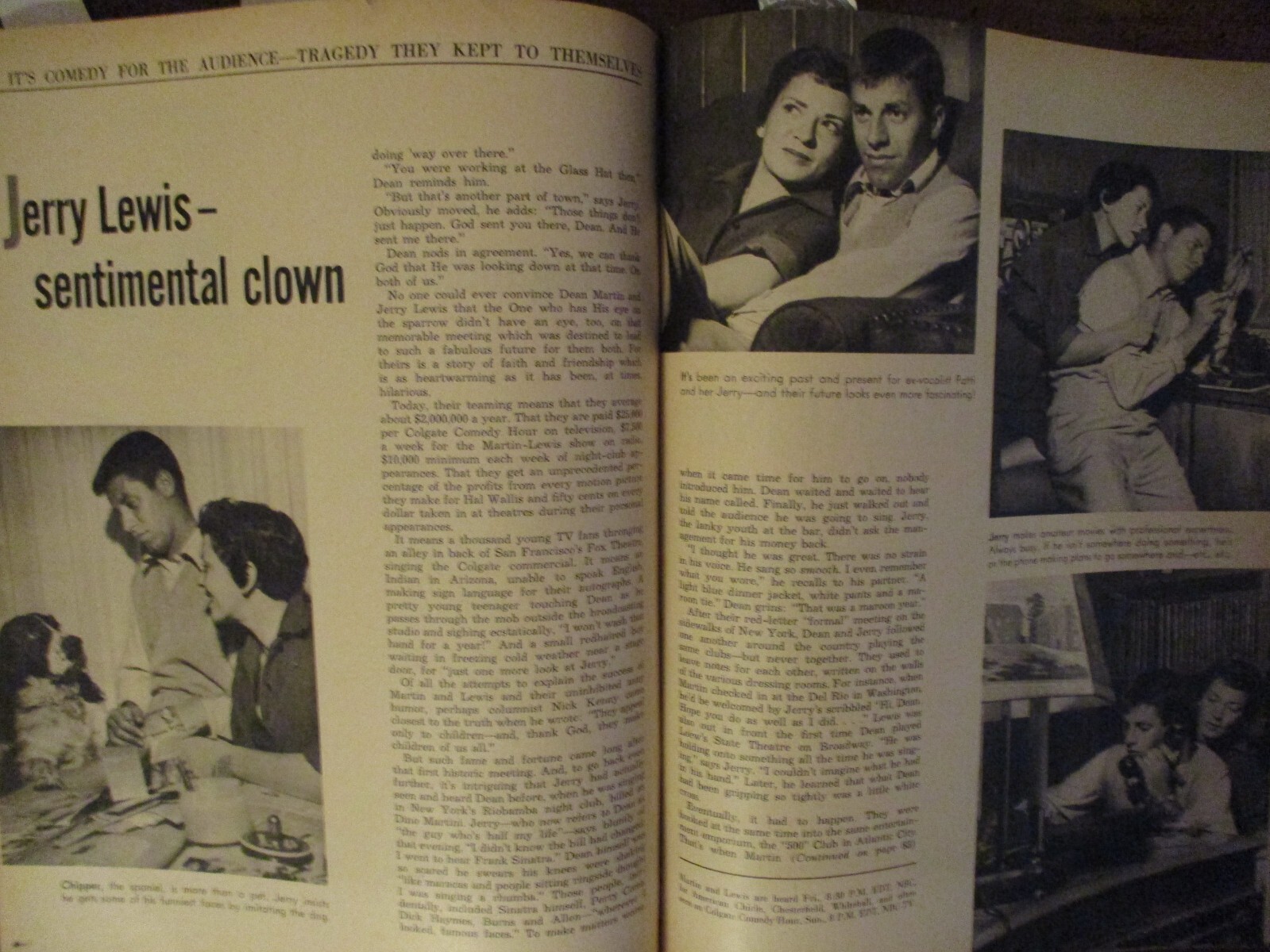 June, 1952 TV Radio Mirror Mag(ROY ROGERS/DALE EVANS/CLAIRE NIESEN/DEAN ...