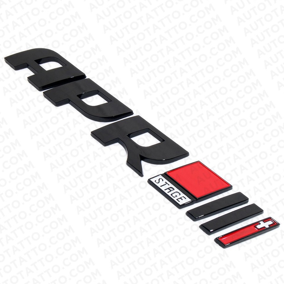 APR Stage III+ Tuning Car Trunk Decorate Badge Logo Emblem Sticker ...