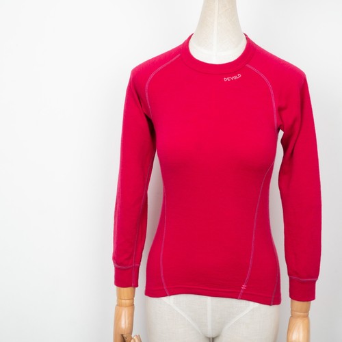 DEVOLD Kids Crew Neck 100% Merino Wool Base Layer Long Sleeve Pullover ...