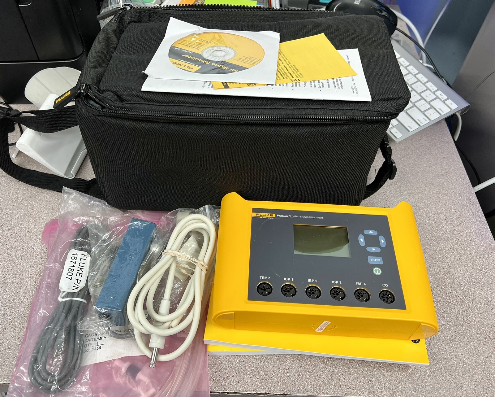 Fluke Biomedical Prosim 3 Vital Signs Simulator for sale online | eBay