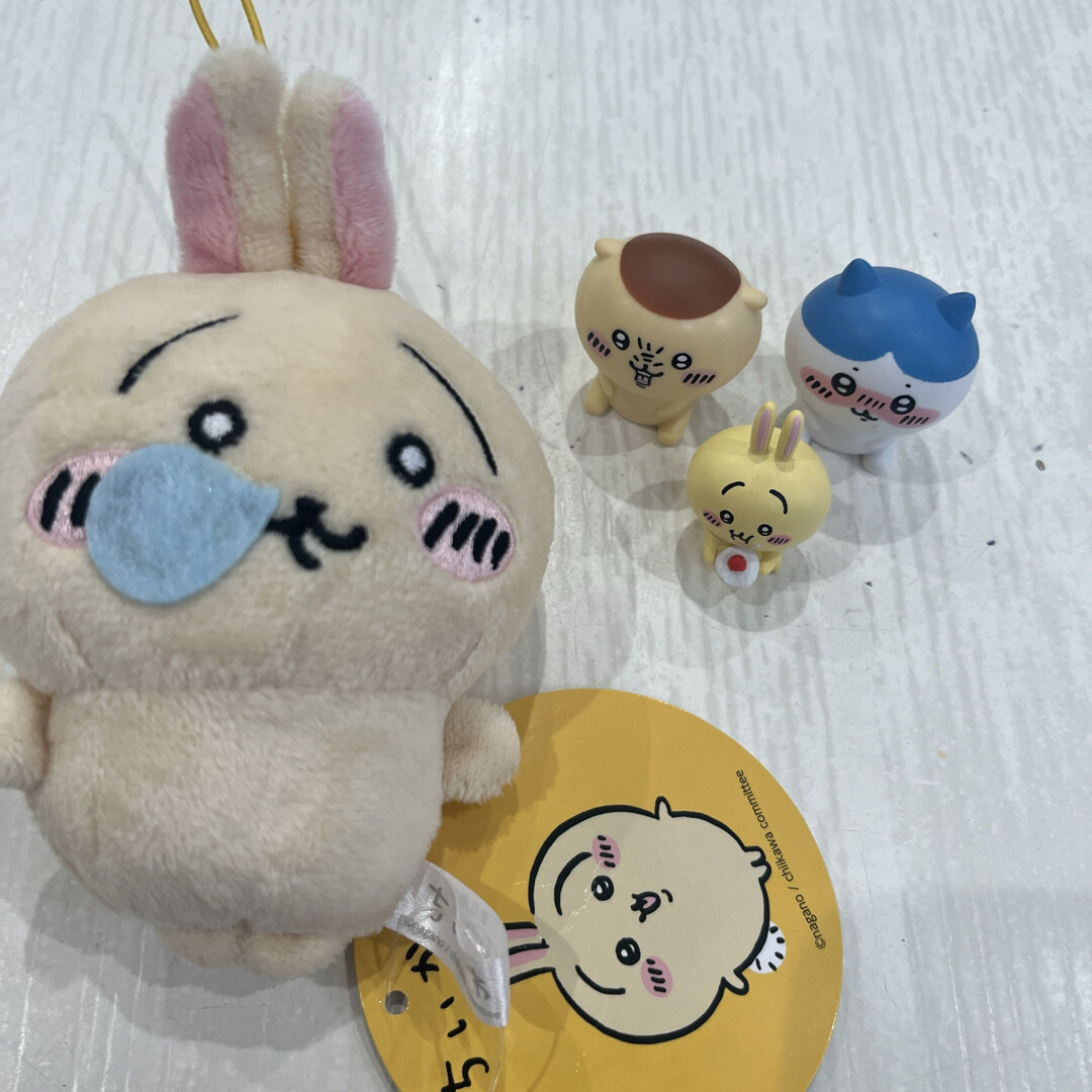 Chikawa Rabbit Mascot Mini Figure Set | eBay