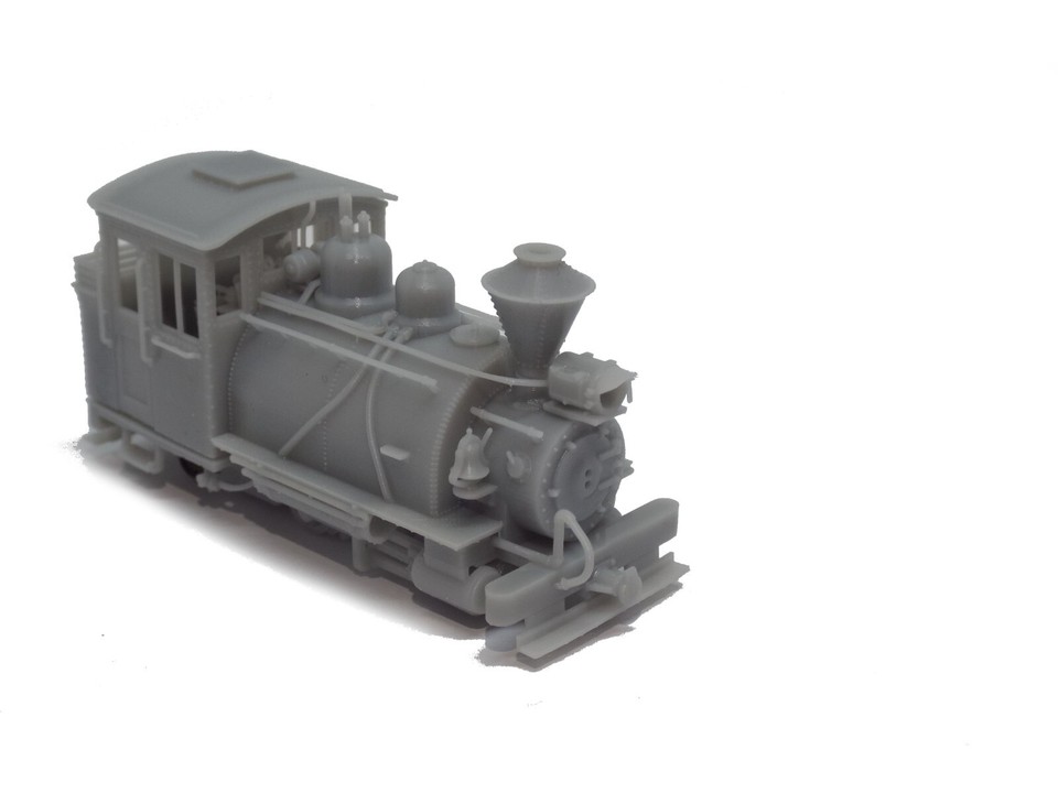 Fourdees Baldwin Steam Locomotive 'Eddystone' 009 / OO9 Kit for Kato ...