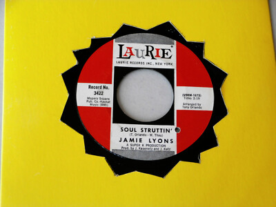 JAMIE LYONS~ SOUL STRUTTIN~ VG++~ FLOWERS TO SUNSHINE~ LAURIE RECORDS ...