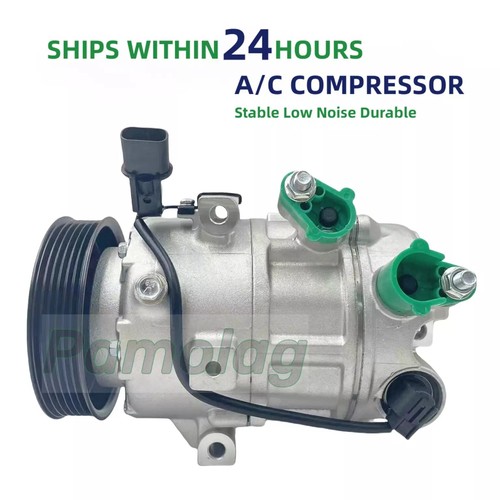AC A/C Compressor For Kia Forte/Soul & Hyundai Elantra 1.8L 2.0L 2014 ...