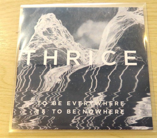THRICE TO BE EVERYWHERE IS TO BE NOWHERE CD BRAND NEW RARE PROMO ...