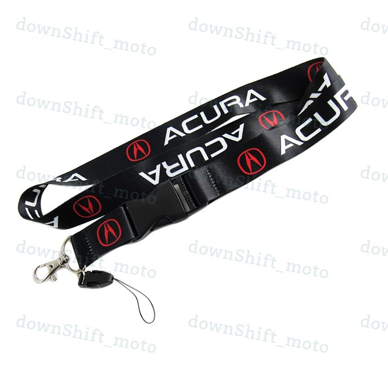 Black Keychain Lanyard Quick Release Key chain for Acura INTEGRA RSX ...
