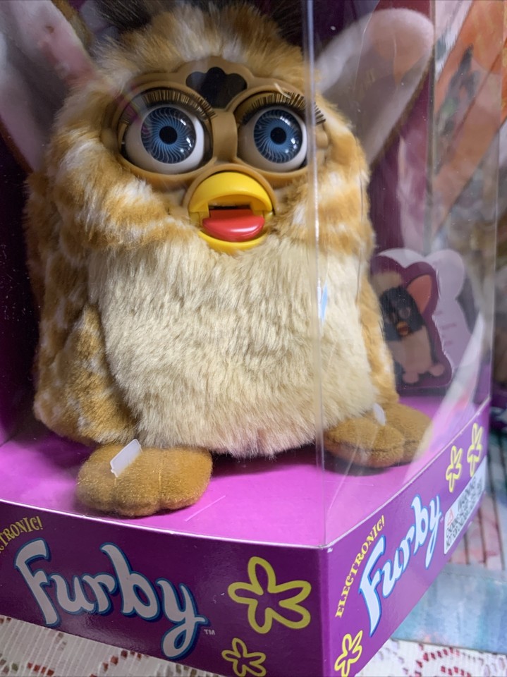 Vintage 1998 Electronic Furby model 70-800 Giraffe with Blue Eyes ...
