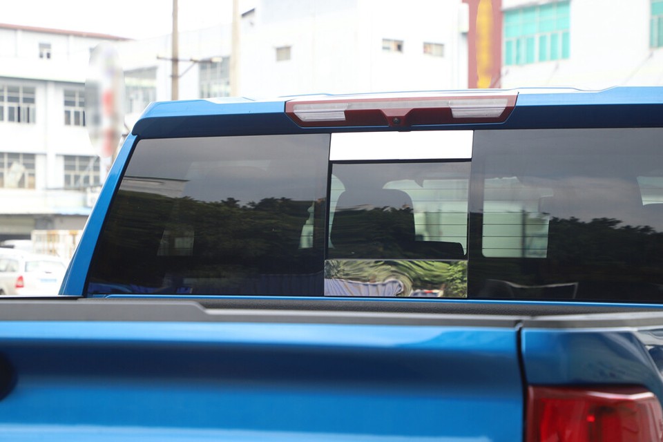 Rear Middle Window Center Sliding Cover Trim For Silverado/GMC Sierra ...