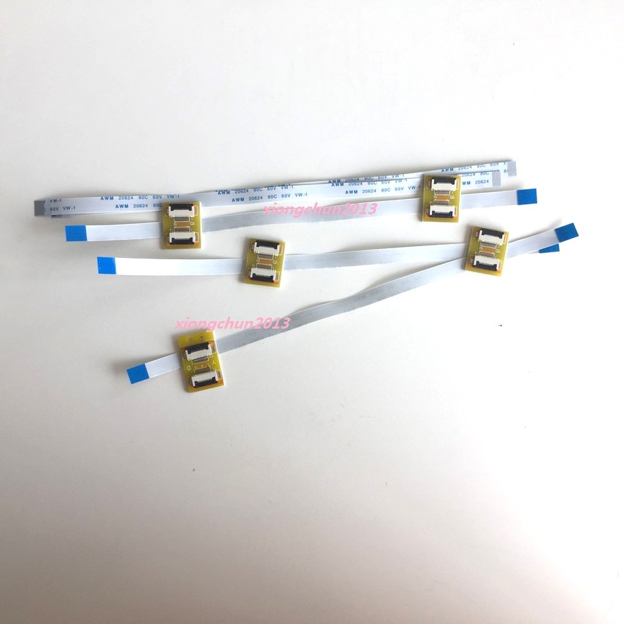 5 pcs FFC 12 pin to 12 pin 0.5mm Pitch Flat Cable ZIF FPC Adaptor ...