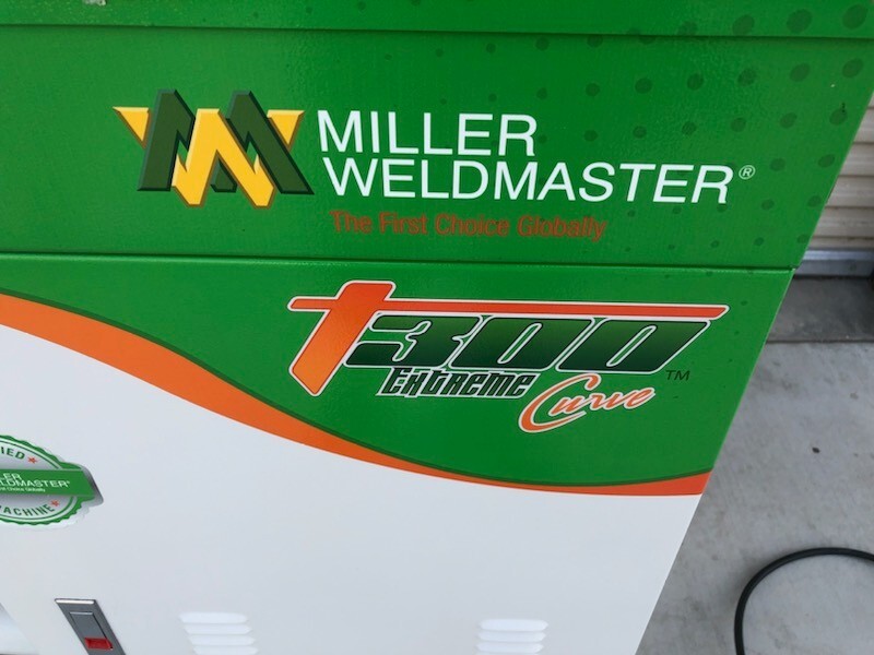 Miller Weldmaster T 300 Extreme Curve, Seam ,Hot Air, Automatic machine ...