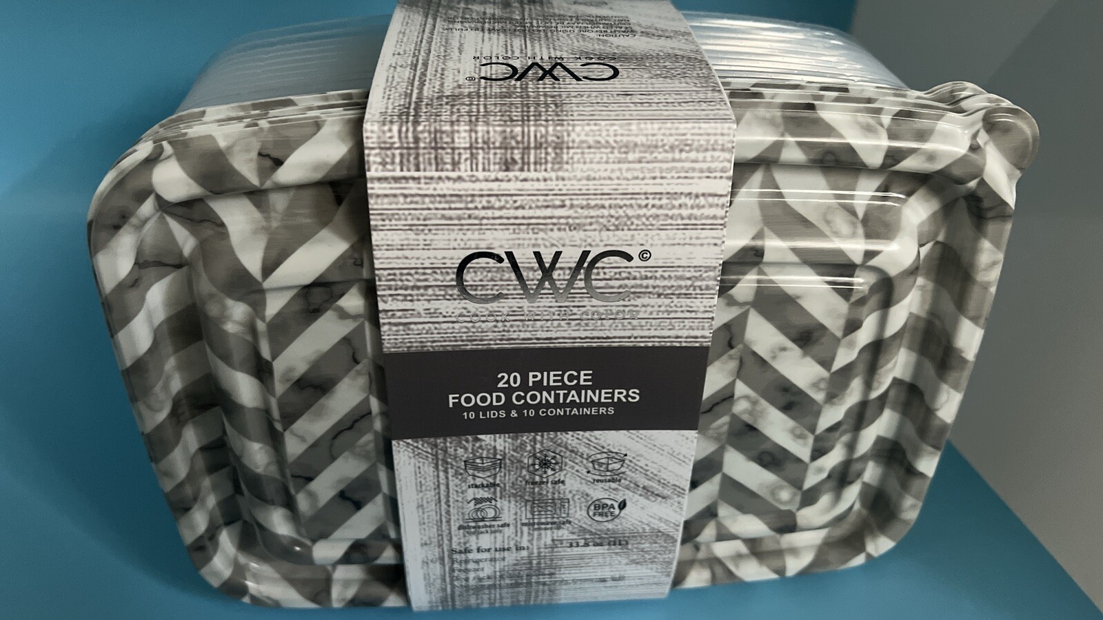 20 CWC Cook with Color Plastic Food Storage Containers with Lids | eBay