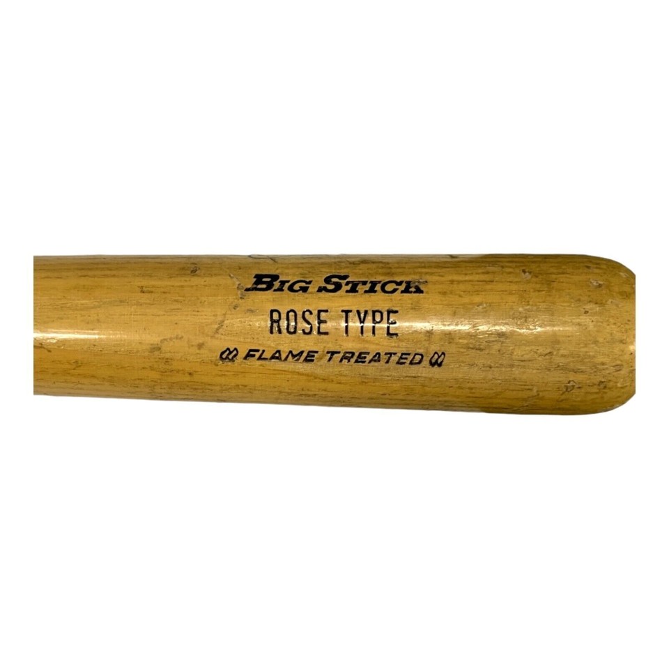 1968-1971 Pete Rose Signed 34" Adirondack Big Stick Baseball Bat DJR ...