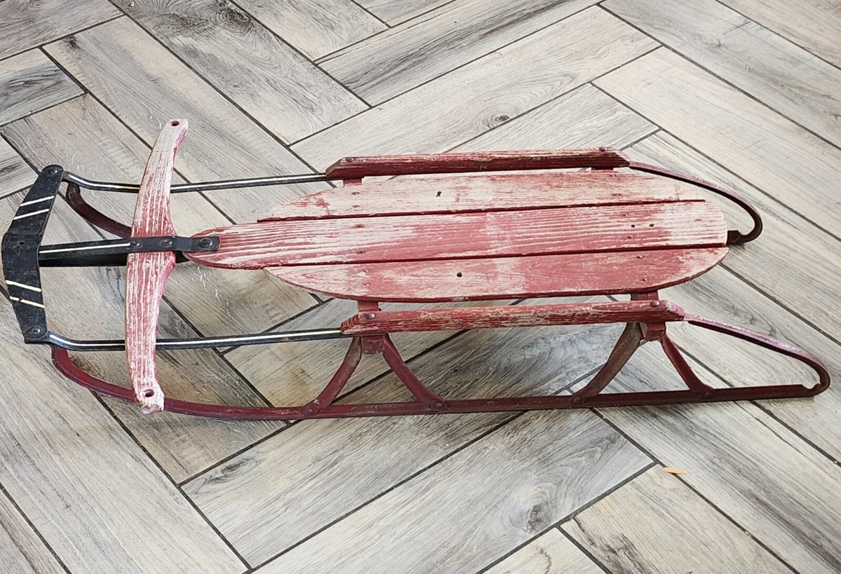 Vintage Flexible Flyer Sled 1966 VINTAGE SNOWMOBILE BROCHURES ON