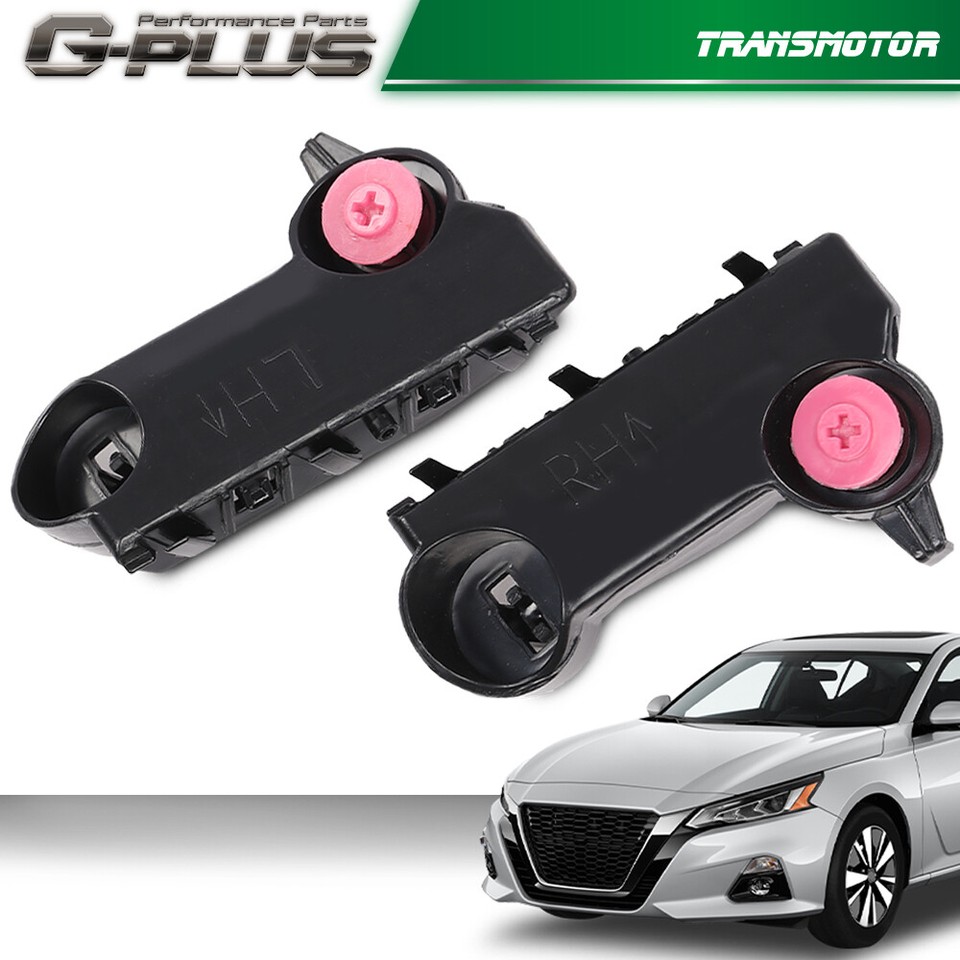 Fit For 2019-2021 Nissan Altima 1Pair Front Bumper Brackets Retainers ...