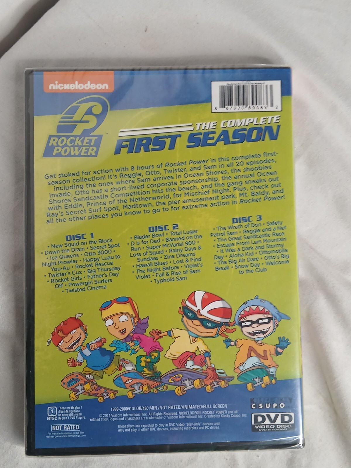 Rocket Power - The Complete First Season (DVD, 2014) Brand New Sealed ...