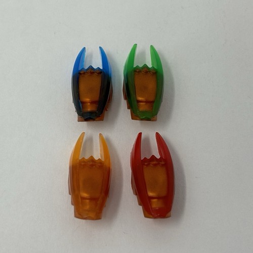 Lego Ninjago Time Blade Set of All 4 Blue Green Orange Red Blades ...