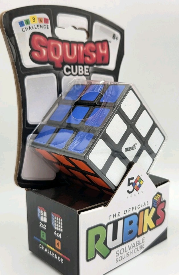 Brand New The Official Rubik’s Cube Squish Cube Solvable for Adults ...
