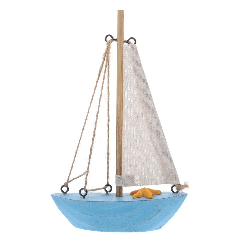 Sail Boat Figurine Sailboat Decoration Model for Home Decorative ...