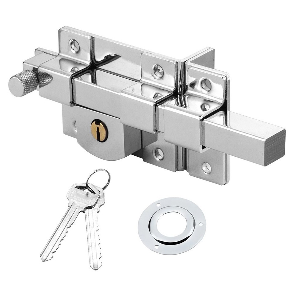 Anti-theft Door Lock Mechanical Latch Lock Solid Iron Bolt Zinc Alloy ...