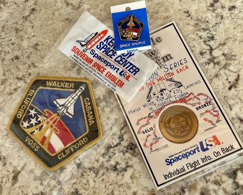 Discovery Space Shuttle Crew Emblem Bronze Coin STS-53 Space Emblem Patch 1992 | eBay