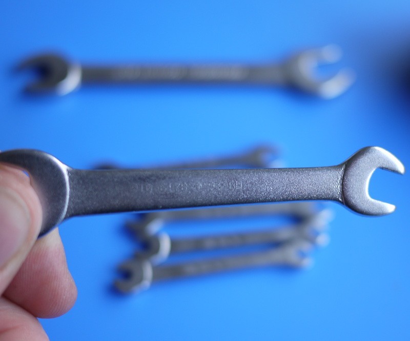 Vintage Britool 6 x Piece BA Open Ended Spanner Set 0-11 BA - NB108T ...