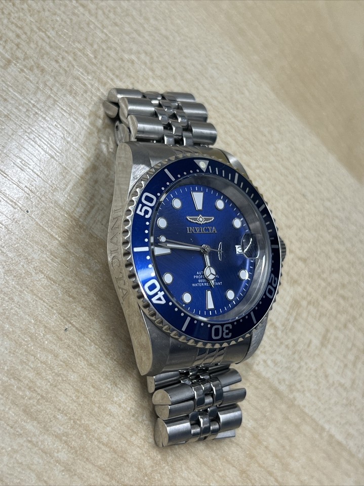 Invicta Automatic Pro Diver Men's Watch 200m 42mm 30092 Stainless Steel ...