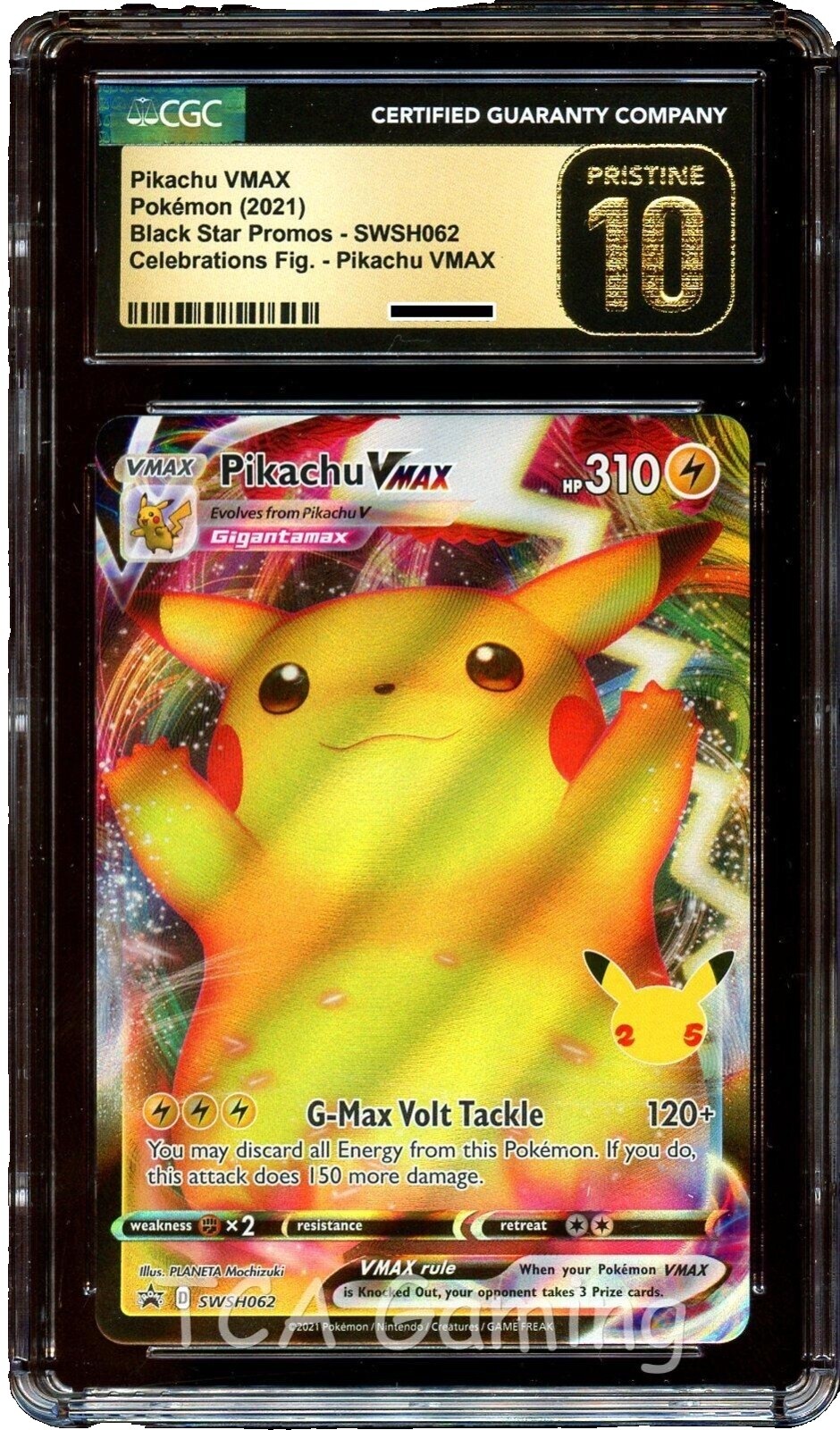 Pikachu Vmax Gold | eBay