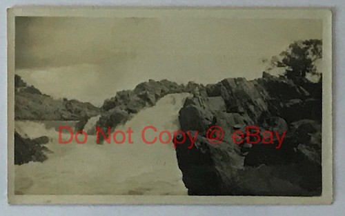 HUNYANI FALLS Velox Paper AFRICA SOUTH RHODESIA 2.5x 4.25" Zimbabwe ...