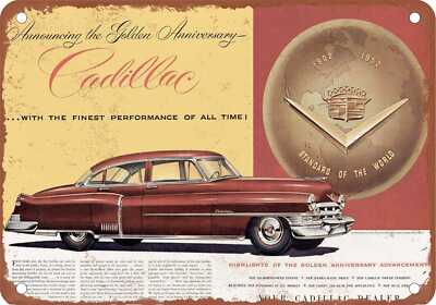 METAL SIGN - 1952 Cadillac Vintage Ad 01 - Old Retro Rusty Look | eBay