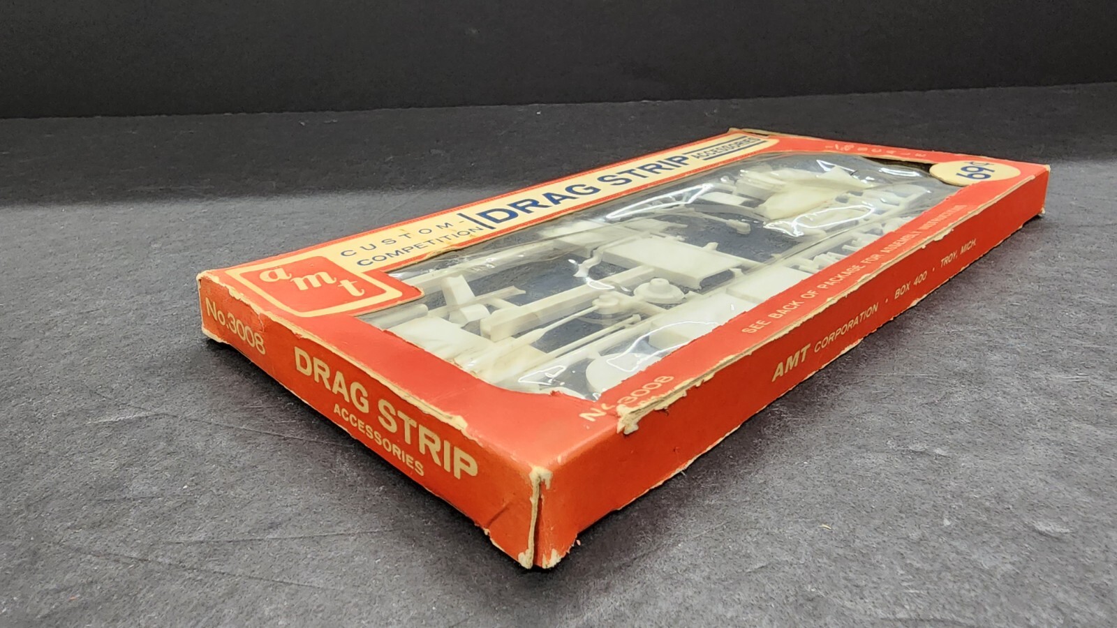 ORIGINAL AMT DRAG STRIP ACCESSORIES 1/25 #3 BK3 | eBay