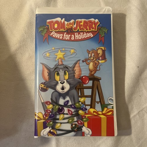 Tom and Jerry - Paws For a Holiday (VHS, 2003, Clamshell) 12569577732| eBay