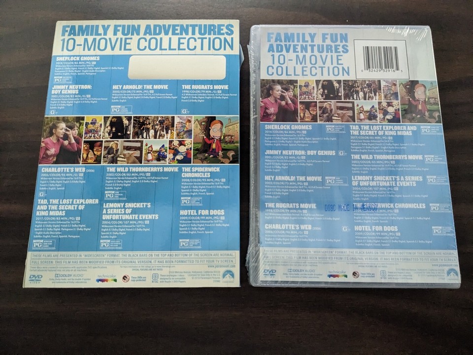 Family Fun Adventures: 10-Movie Collection - DVD - BRAND NEW | eBay