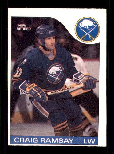 1985-86 O-Pee-Chee #32 Craig Ramsay - Crease Free | eBay